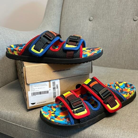 Native Shoes | Shoes | Native Davis New In Box Repurposed Unisex Slide ...